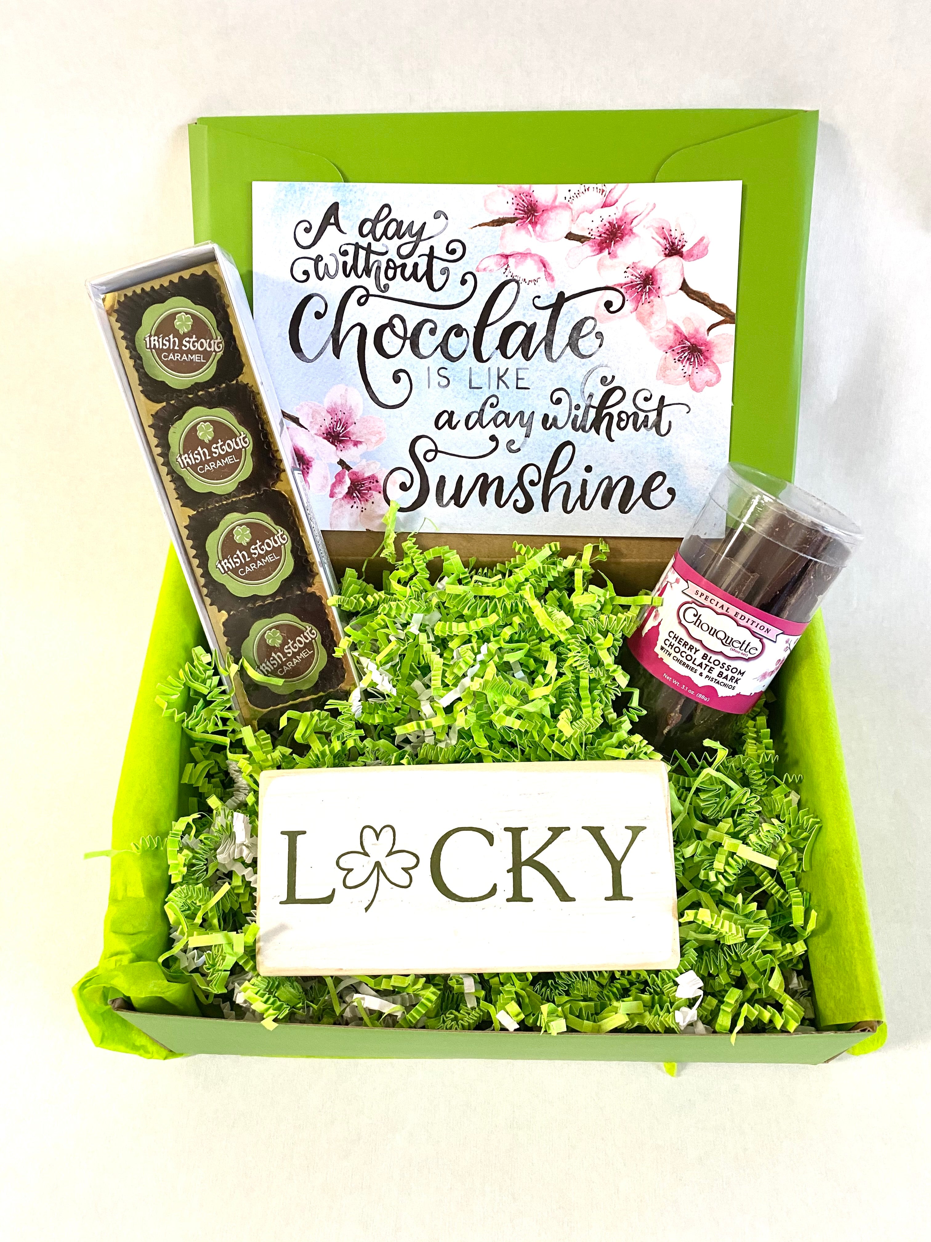 Luck of the Irish Gift box – Chouquette Chocolates